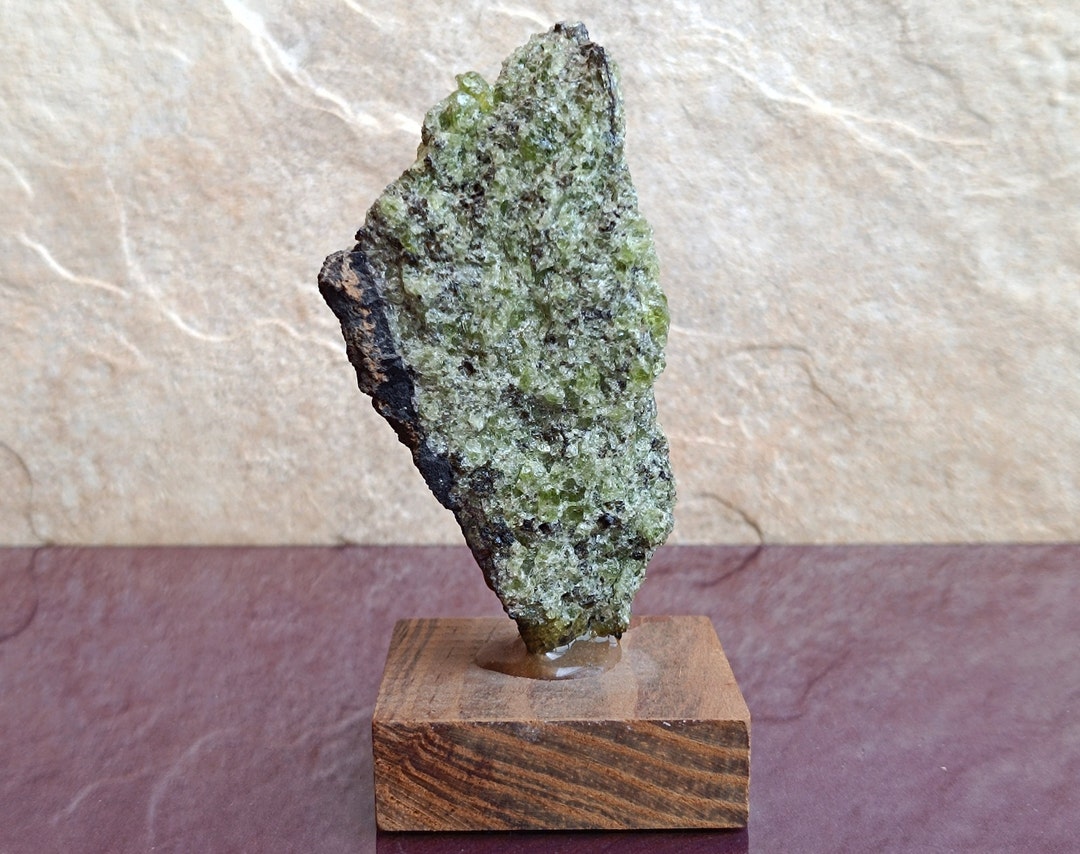 OLIVINE Stone, Raw Olivine Crystal, Raw Olivine Mineral, Olivine ...