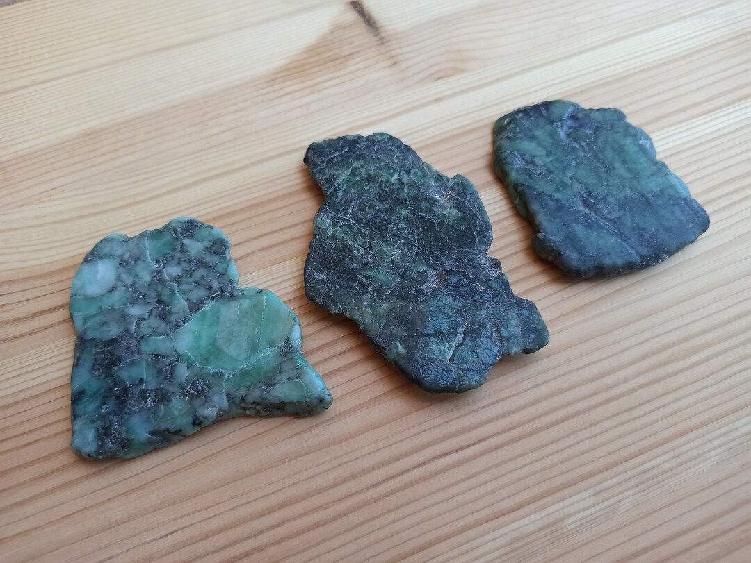 Large Raw Emerald Crystal, Emerald Mineral, Raw Natural Rough Emerald ...