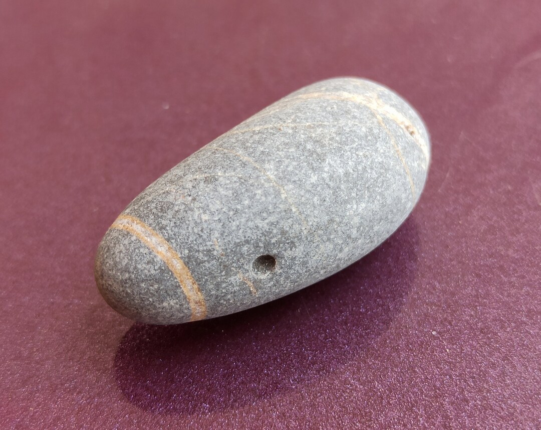 Rare Irish Hag Stone: Beach Wishing Stone Amulet - Etsy