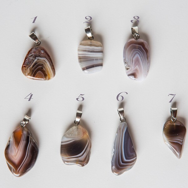 Agate Pendant - Etsy
