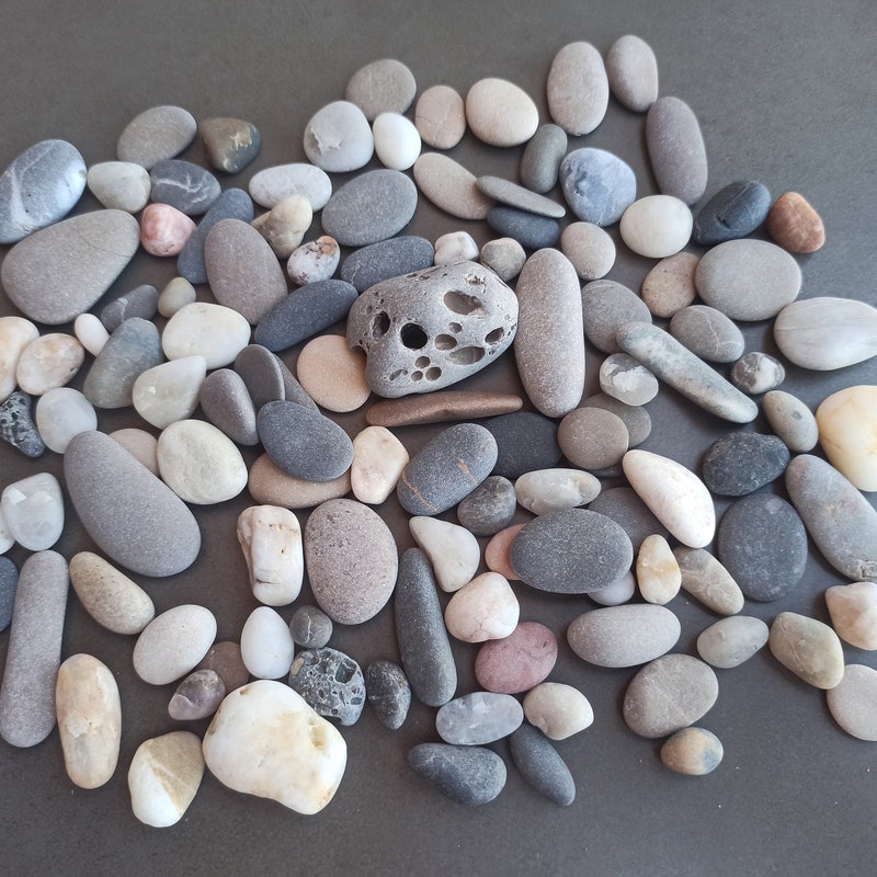 Beach Stone Art - Etsy