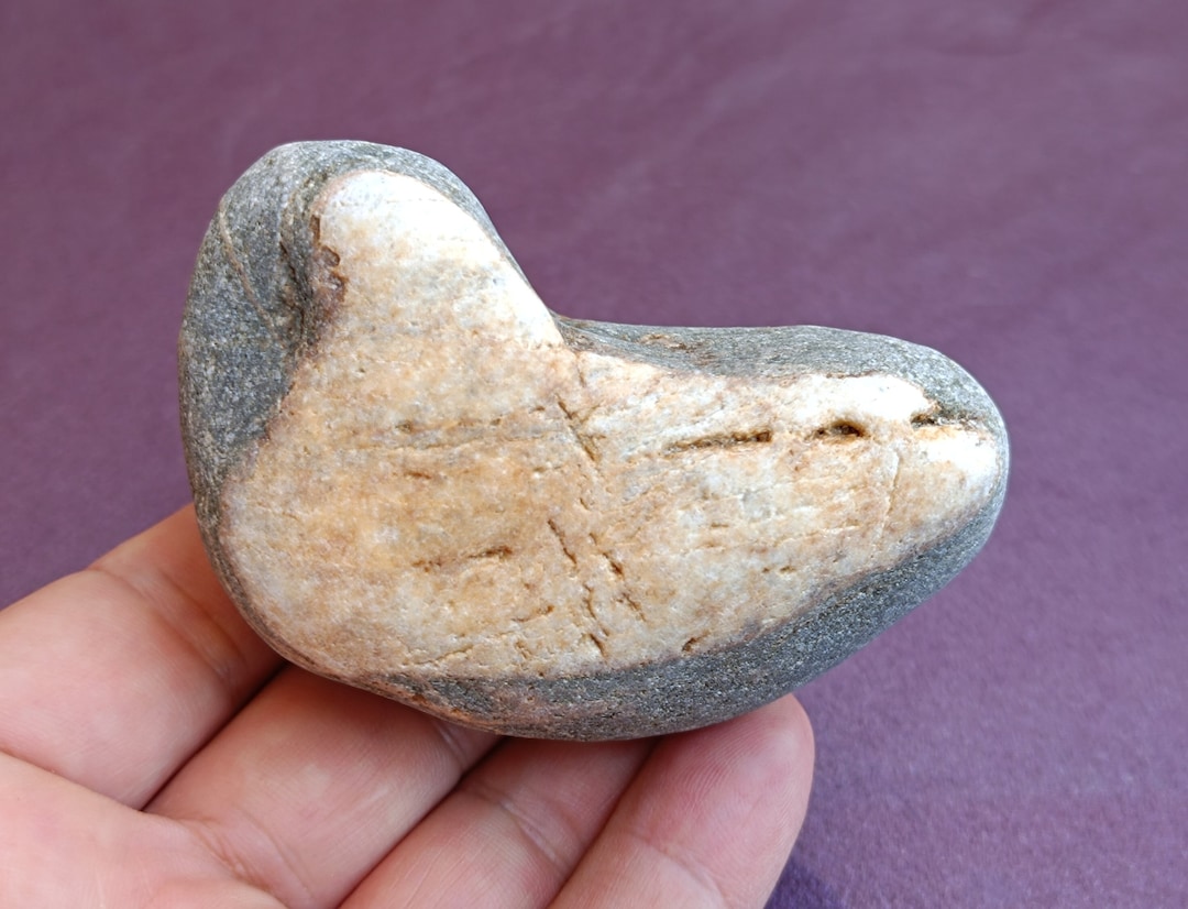 Irish Hag Stone: Beach Wishing Stone Amulet - Etsy