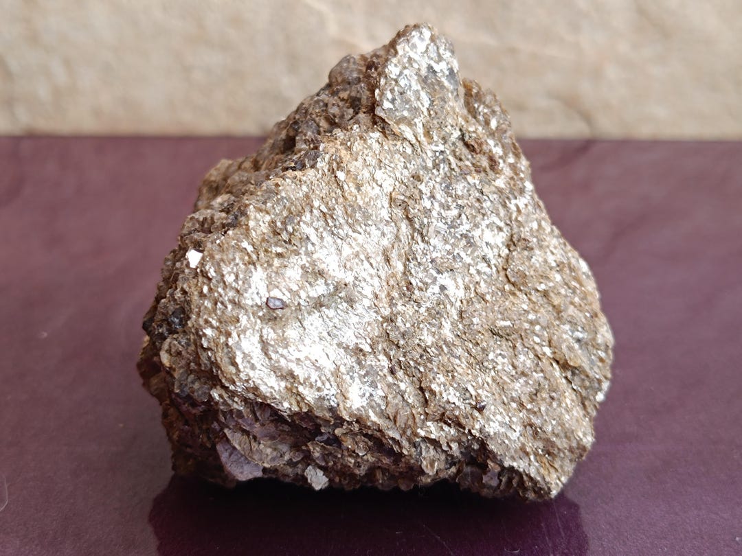 Muscovite Crystals Mica Raw Mineral – Natural Shimmering Specimen for ...