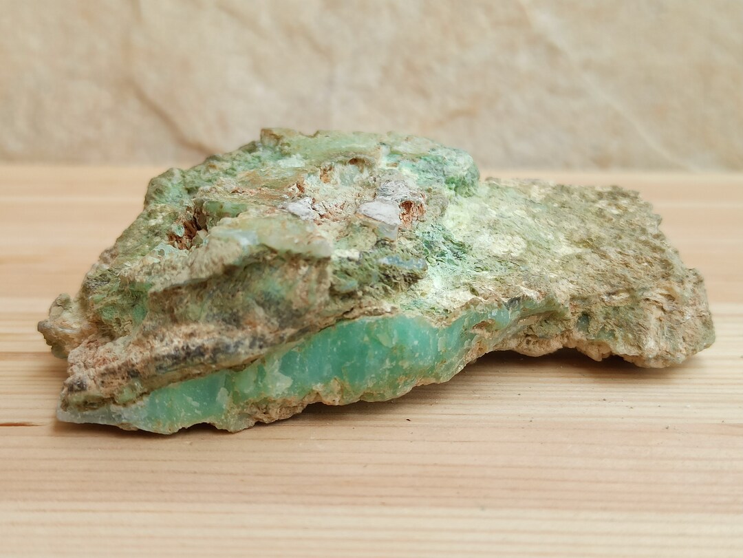Rare Chrysoprase Brazil Stone, Raw Chrysoprase Mineral, Rare Purple ...
