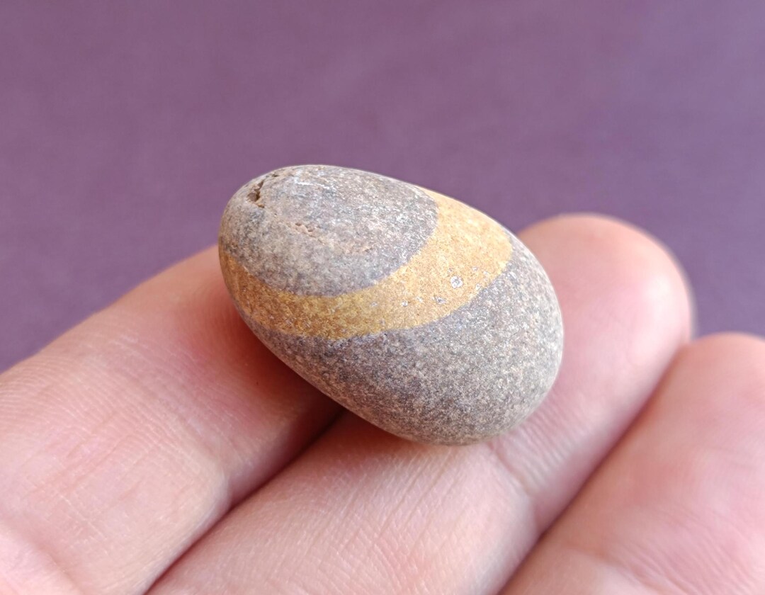 Irish Hag Stone: Beach Wishing Stone Amulet - Etsy