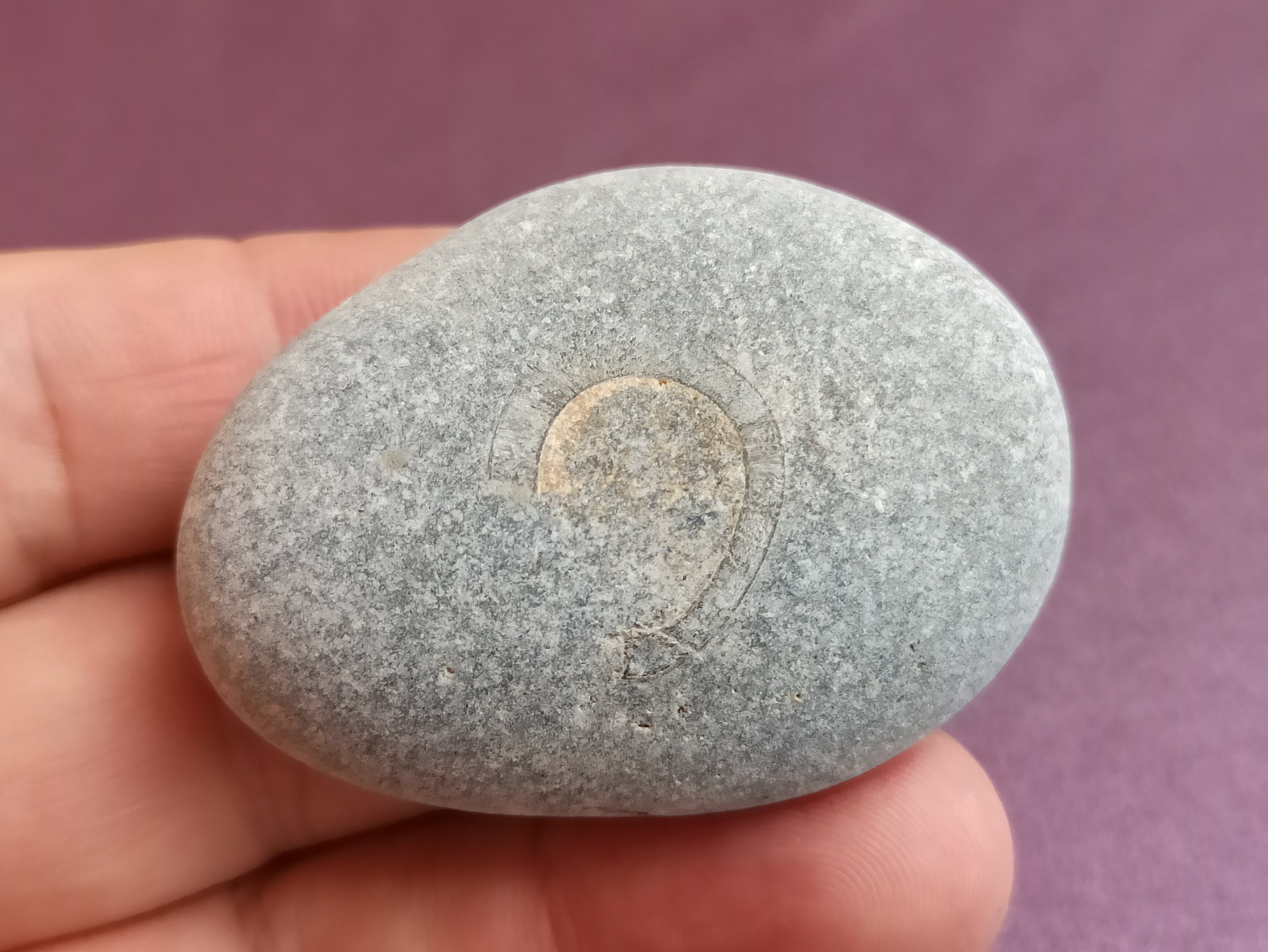 Yin Yang Stone, Feng Shui Stone, Wishing Stone, Irish Hag Stone ...