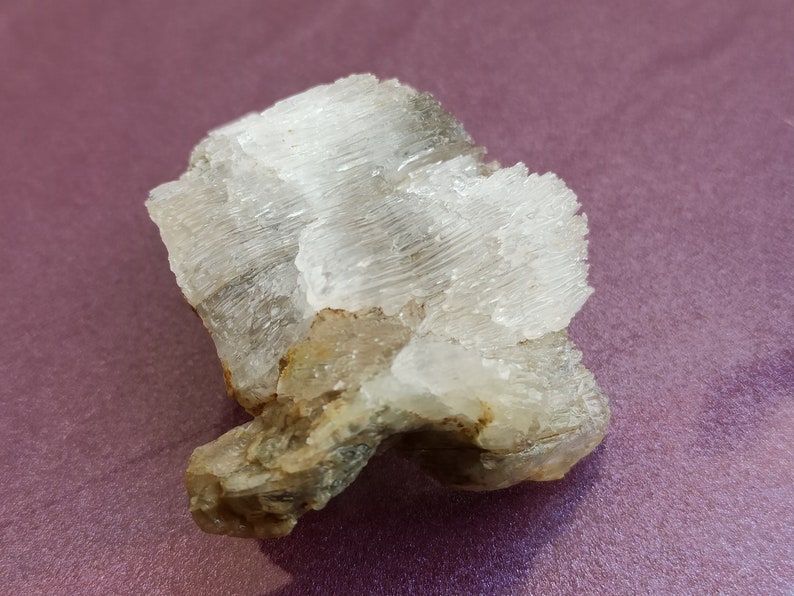 Raw Gypsum Selenite Mineral, Selenite, Gypsum Crystal, Spain Mineral ...