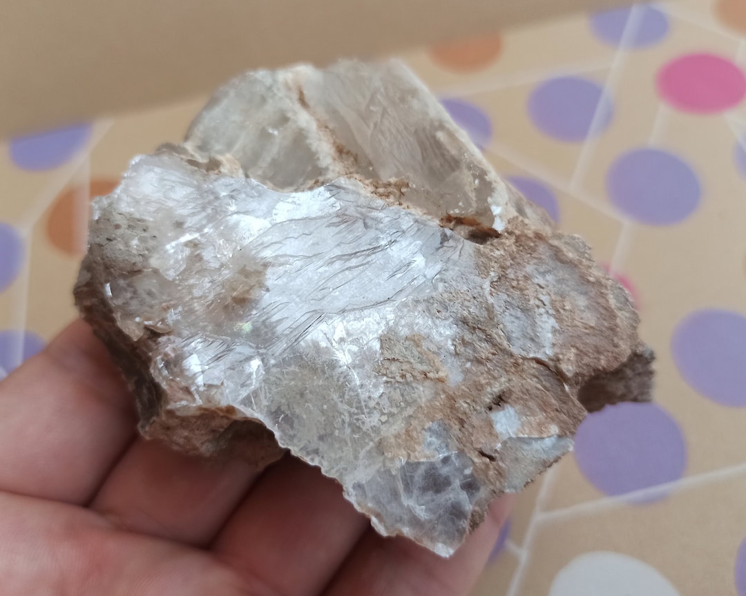 Raw Gypsum Crystal: Spain Mineral Specimen, Mineral Collection - Etsy