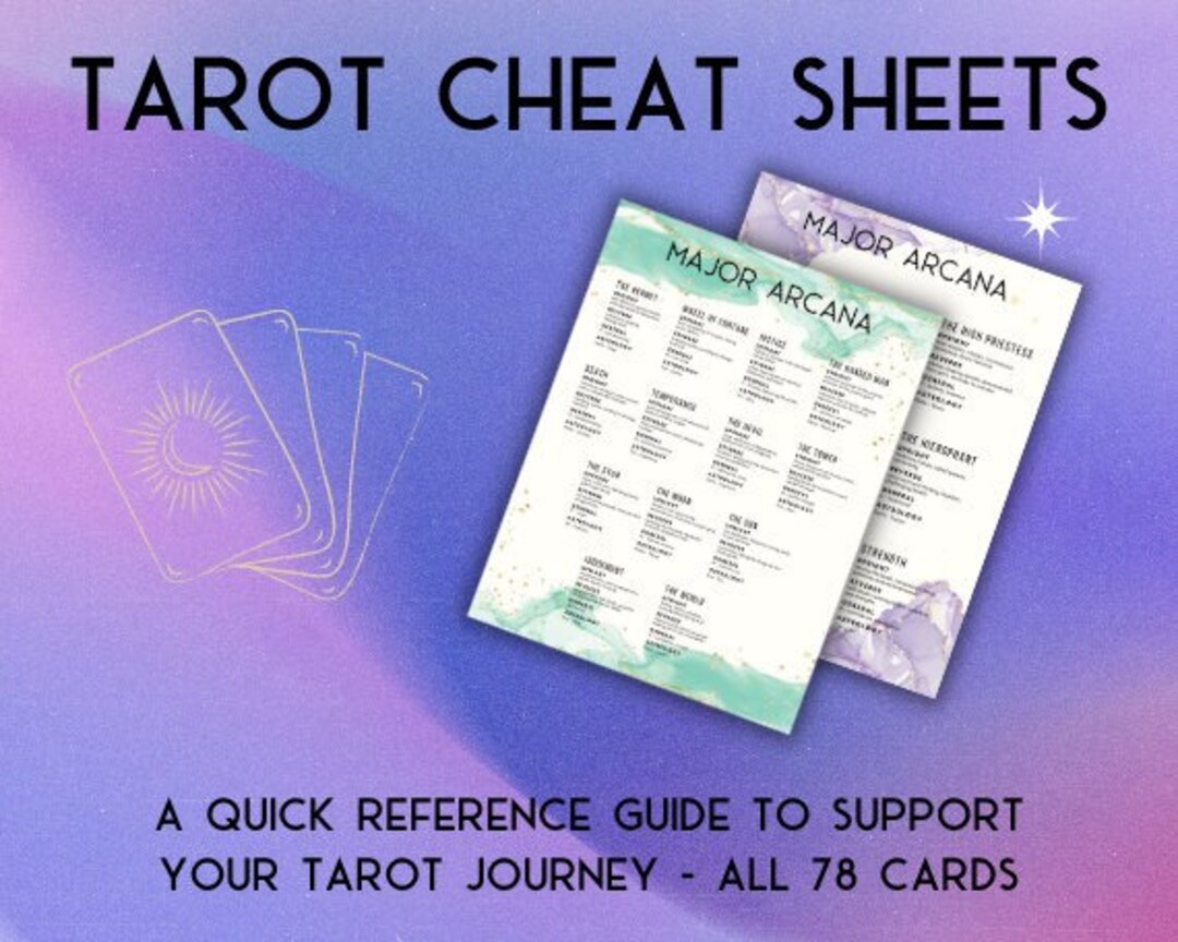 Tarot Reference Sheet