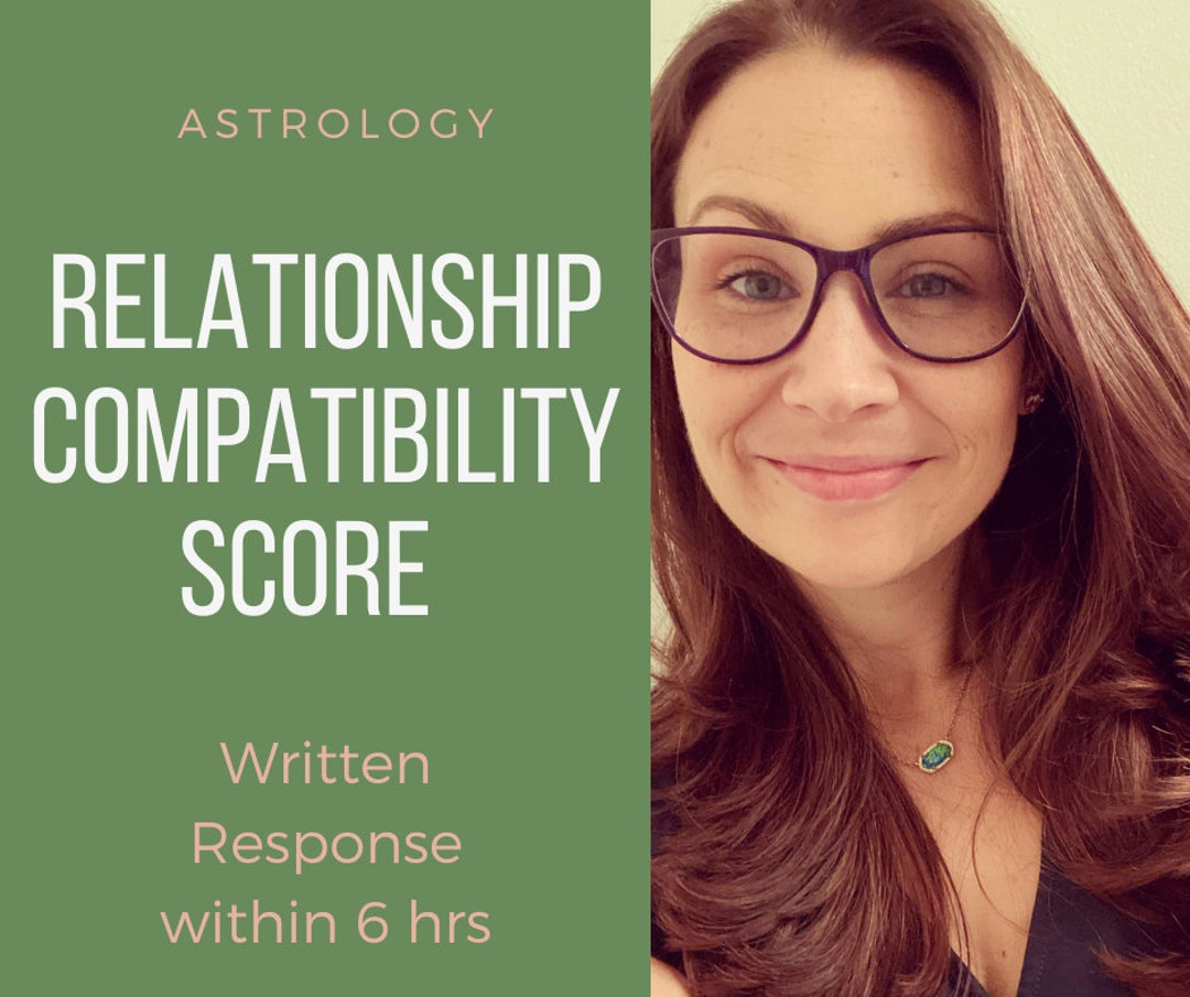 Relationship Compatibility Score Based on Astrology Within 6HRS - Etsy