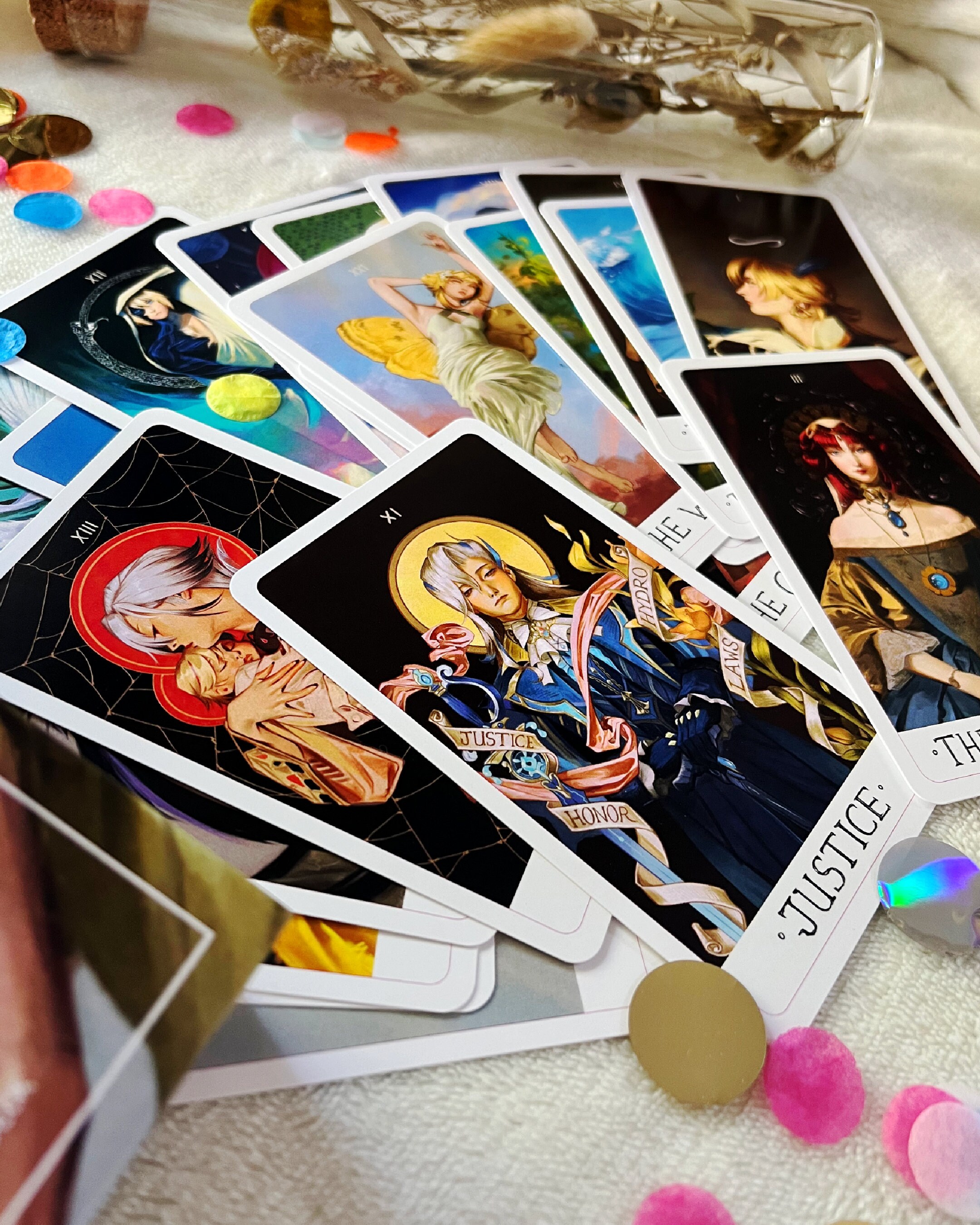 Genshin Impact Tarot Deck - Major Arcana - Etsy