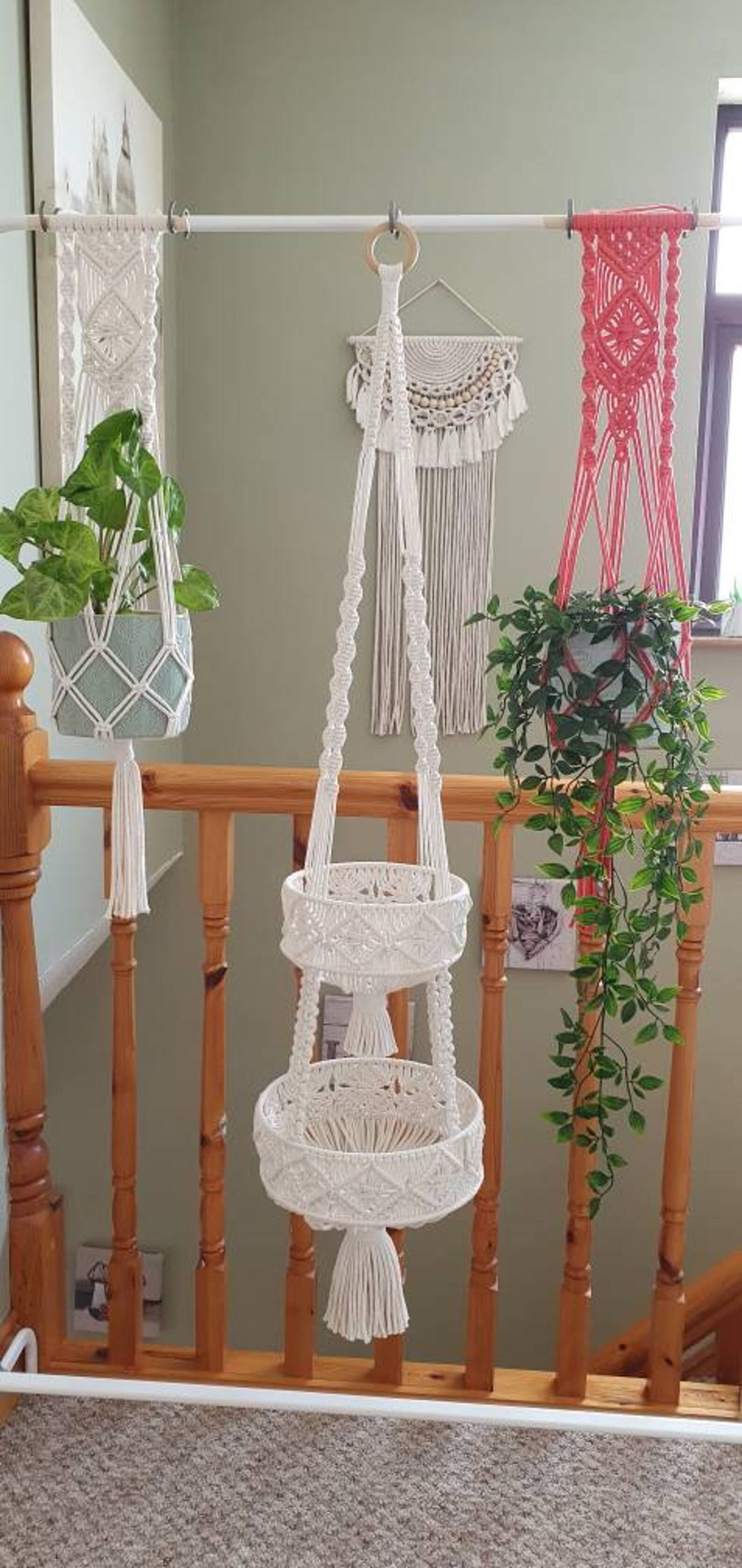 Macrame Fruit Hanger - Etsy