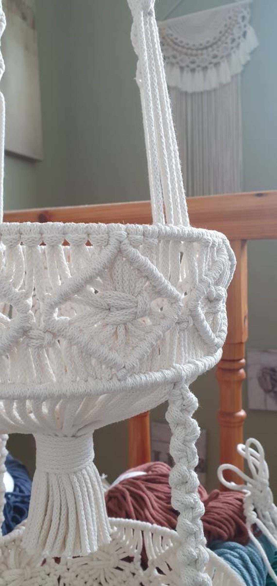 Macrame Fruit Hanger - Etsy