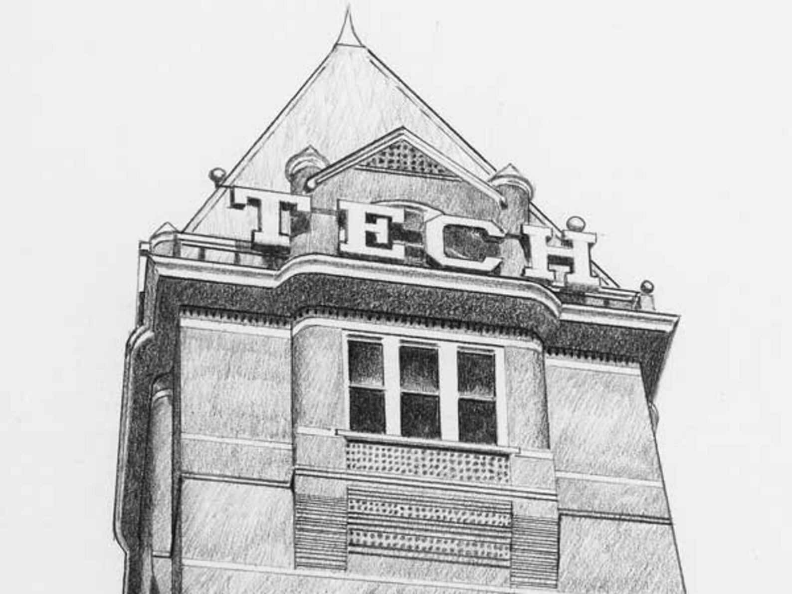 Tech Tower Georgia Tech, Atlanta Ga - Etsy