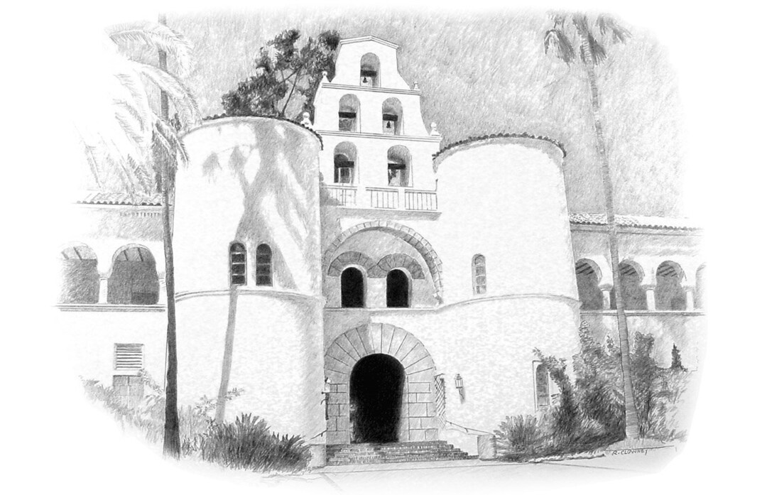 Hepner Hall on the Campus of San Diego State - Etsy