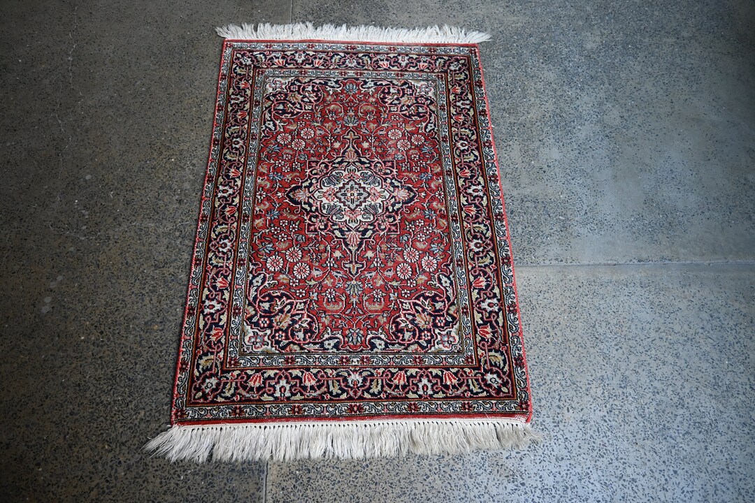 Kashmere Silk Rug, %100 Silk Rug,signed Silk Rug,classic Silk Rug ...