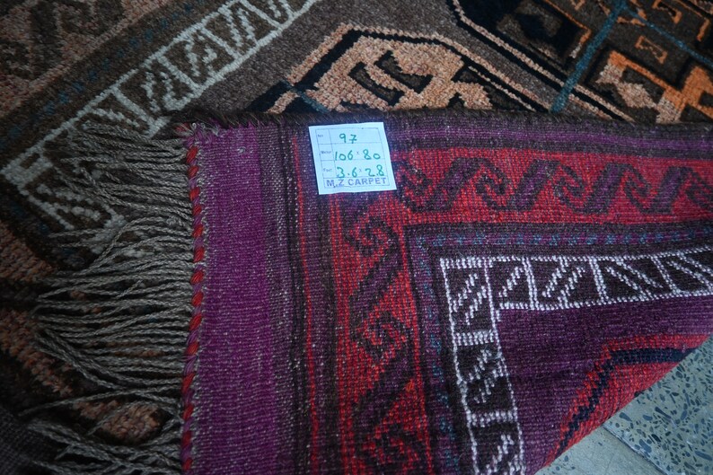 Nomads Afghan Maldari Prayer Rug, Filpai Desigin, Hand Made Wall ...