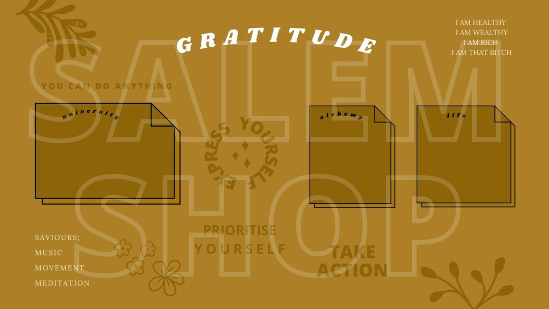 COLLEGE STUDENT Desktop WALLPAPER - Etsy