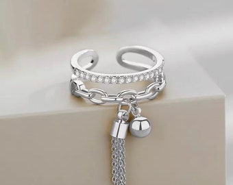 Tassel Ring - Etsy UK