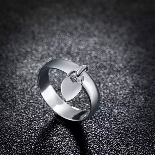 Amethyst Ring Spinner Ring 925 Sterling Silver Ring Fidget - Etsy