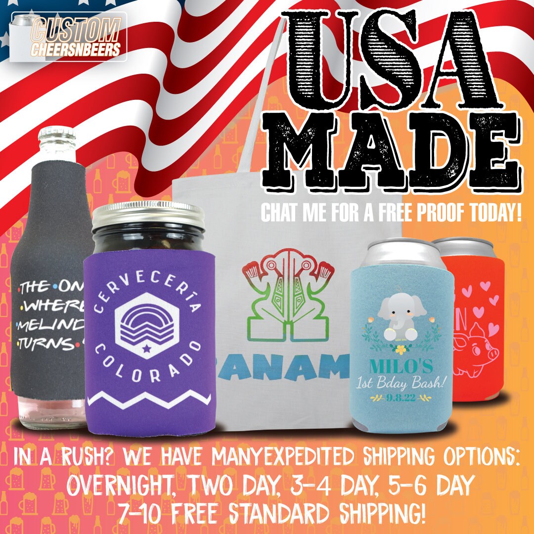 Zoom Wedding Zipper Neoprene Bottle Cooler 1 Zoom Wedding | Etsy