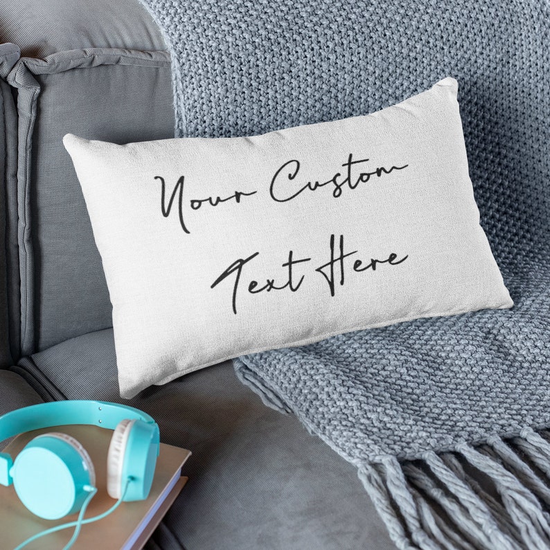 Personalise Pillow Custom Pillow Case Personalized Last Name | Etsy