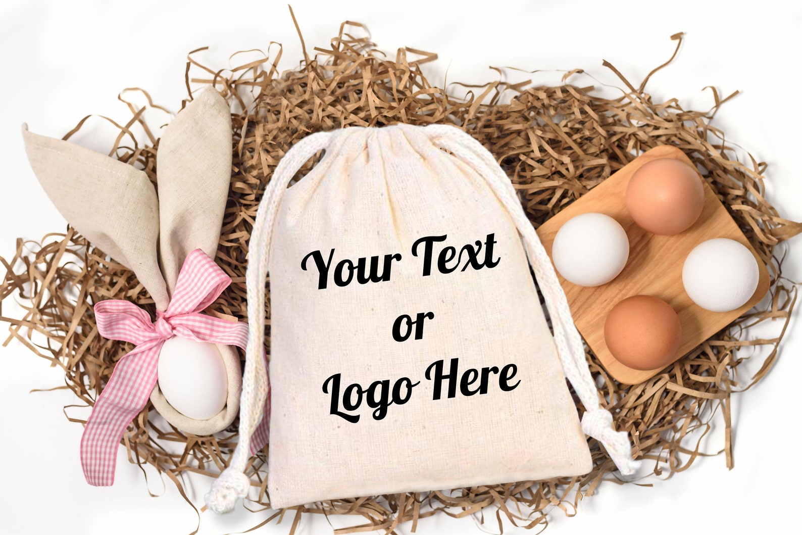 Custom Pouches Logo Pouch Personalized Cotton Muslin Bag - Etsy