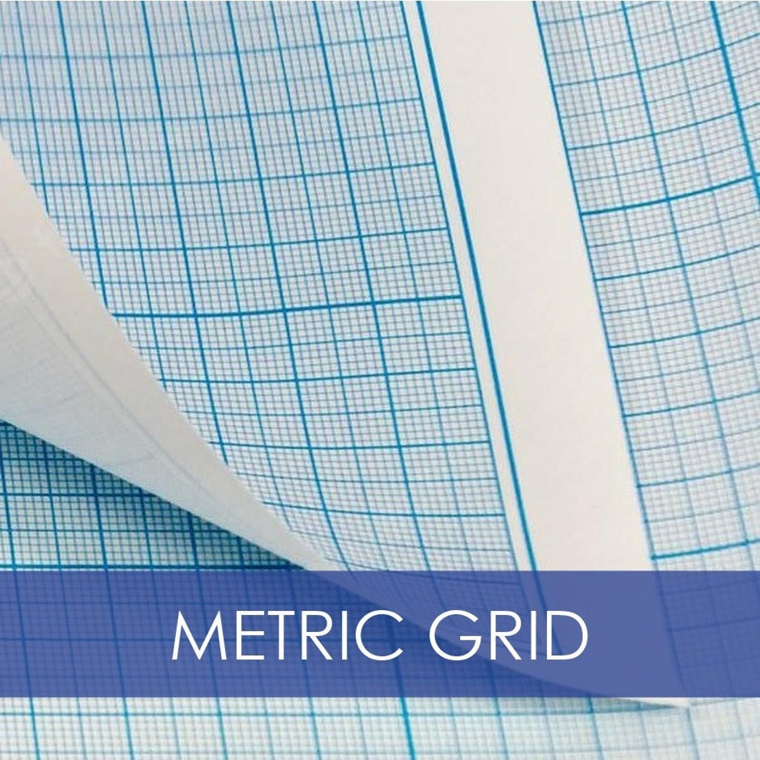 Bespoke A0, A1, or A2 Graph Paper metric Grid - Etsy Canada