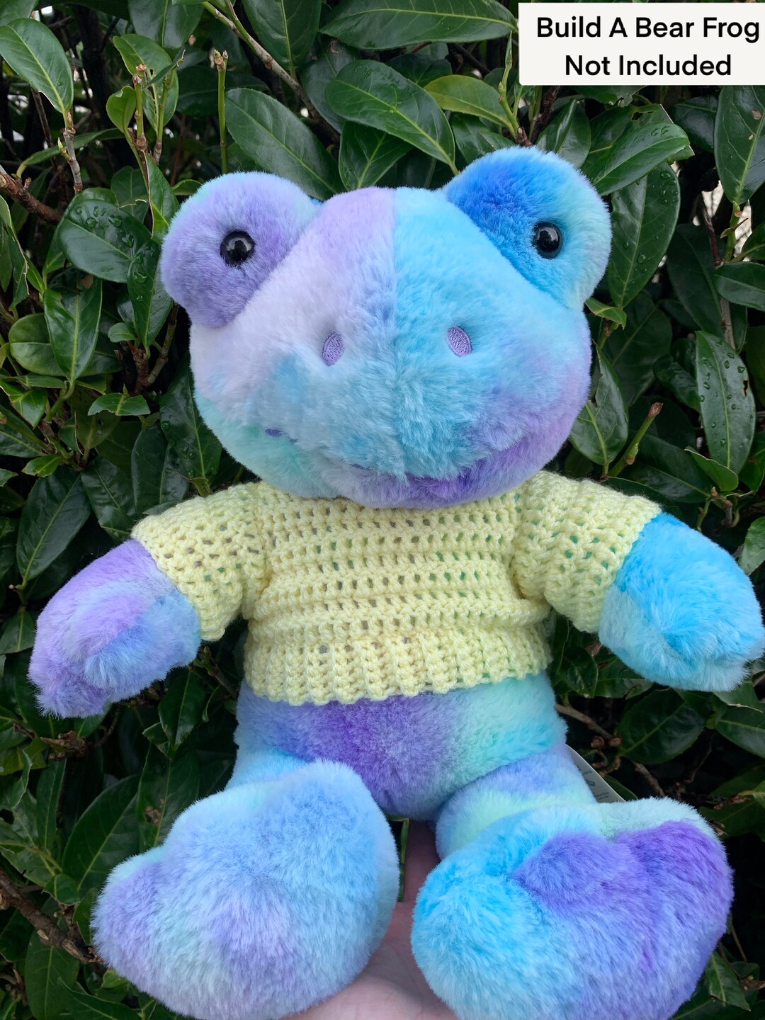 Crochet Build A Bear Spring Green Frog, Spring Pink Frog Jumper build A ...