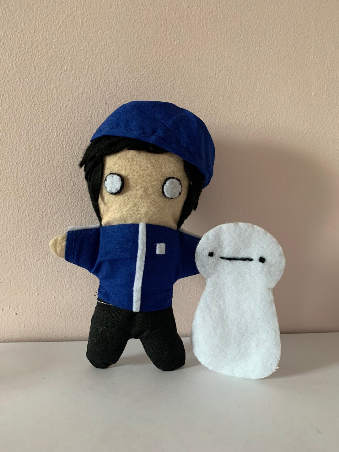 Mini Plush Version of Quackity: Las Nevadas Feral Boys,crew Boys,mcyt ...