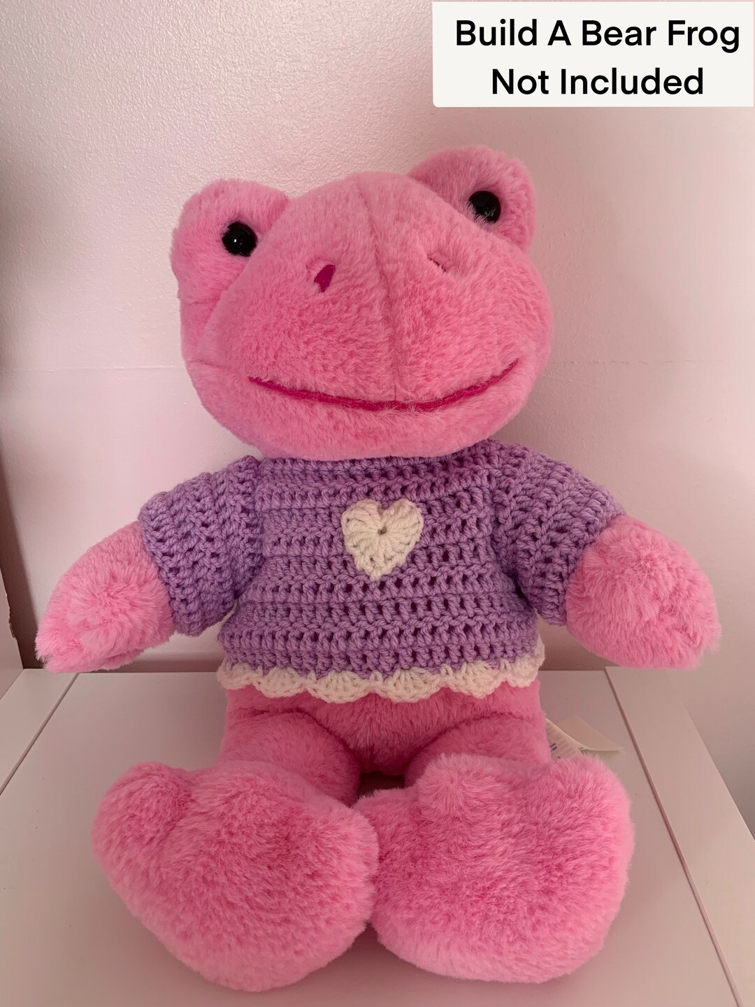 Crochet Build A Bear Spring Green Frog Spring Pink Frog - Etsy