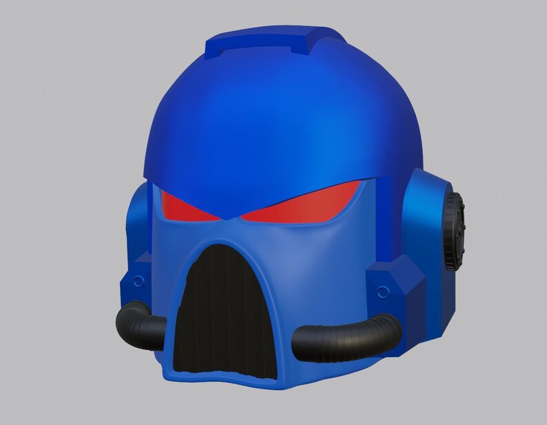 Space Marine Power Armor Mark VII aquila Helmet Type 3D File - Etsy