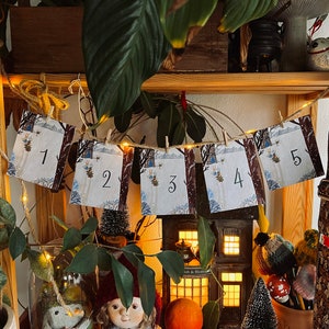 25 Printable Advent Card, Advent Calendar, Christmas Bucket List ...