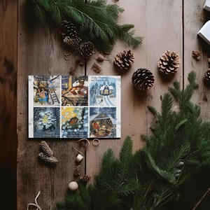 25 Printable Advent Card, Advent Calendar, Christmas Bucket List ...