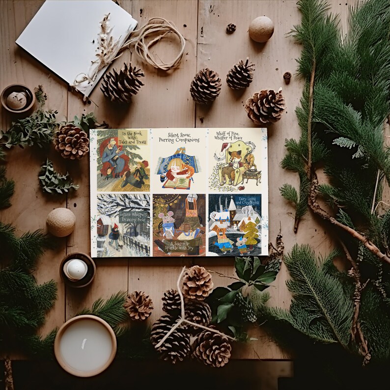 25 Printable Advent Card, Advent Calendar, Christmas Bucket List ...