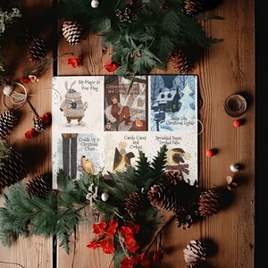 25 Printable Advent Card, Advent Calendar, Christmas Bucket List ...