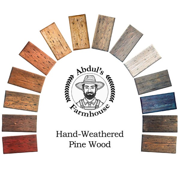 Pine Stain Samples - Etsy