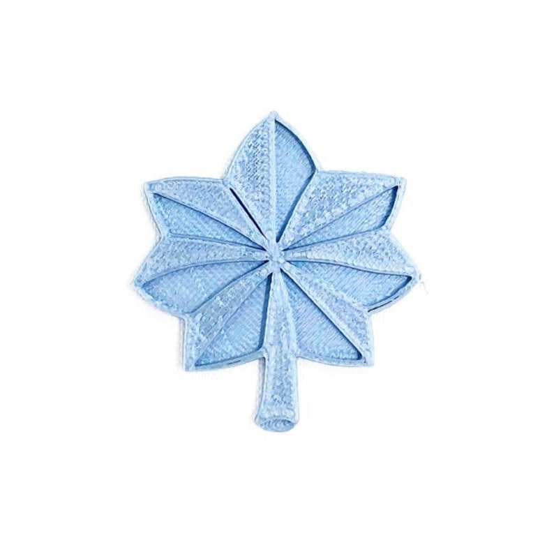 Major Ltc Lt Colonel Oak Leaf Military Cupcake Toppers 1 Etsy