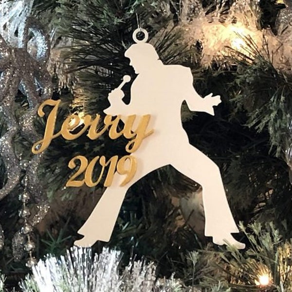 Elvis Presley Christmas Ornaments - Etsy