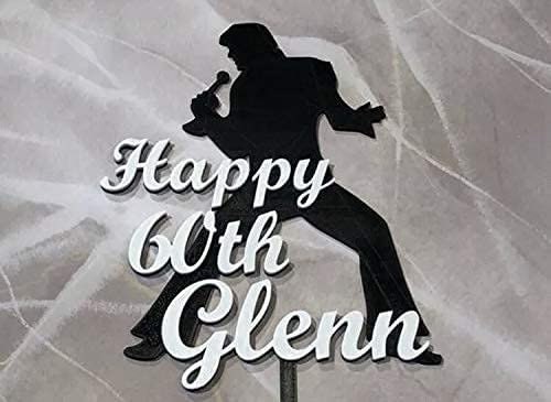 Elvis Personalized Custom Cake Topper - Etsy