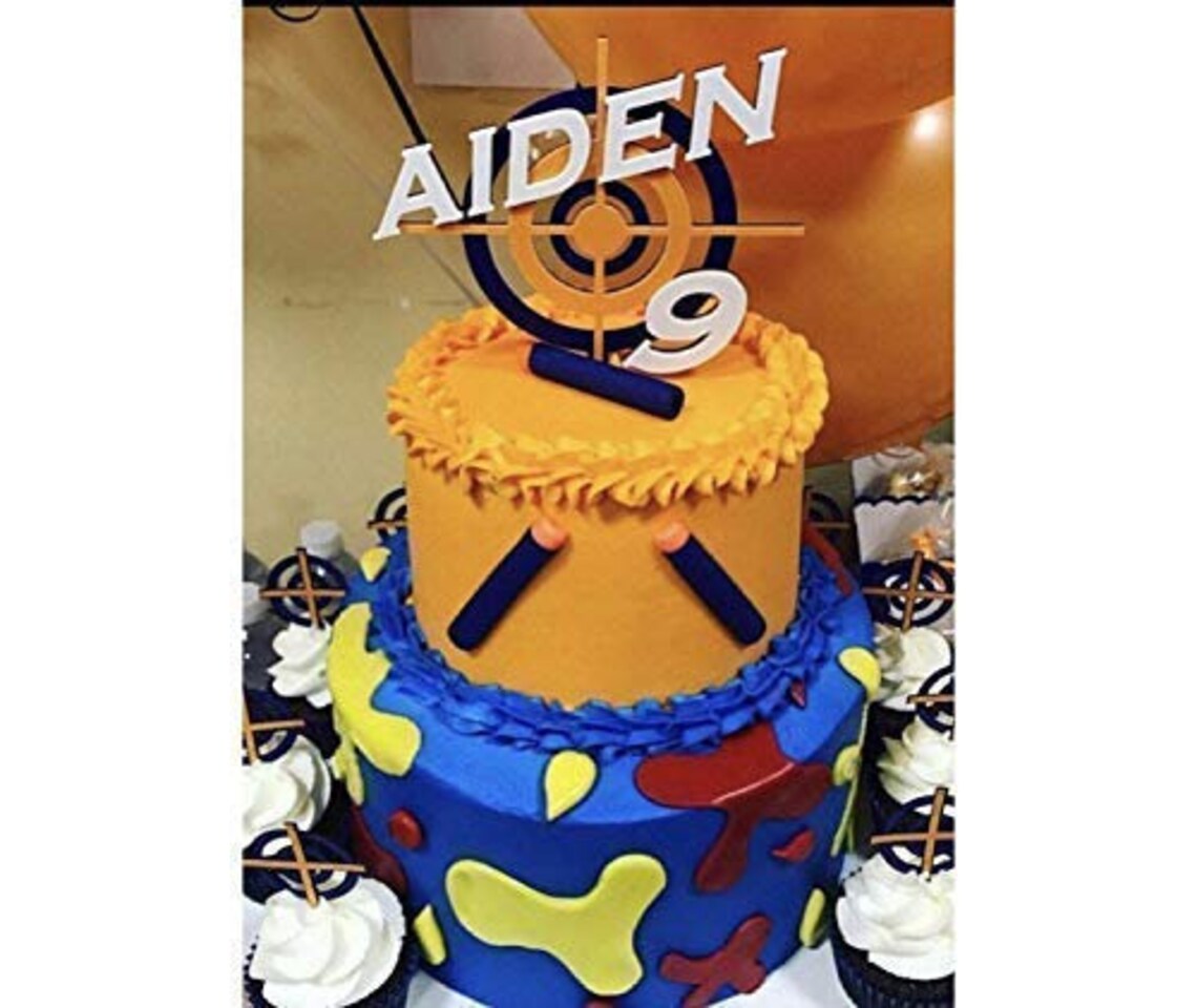 Target Personalized Cake Topper - Etsy