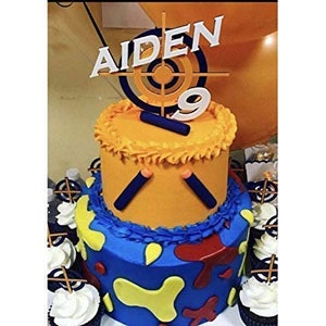 Target Personalized Cake Topper - Etsy