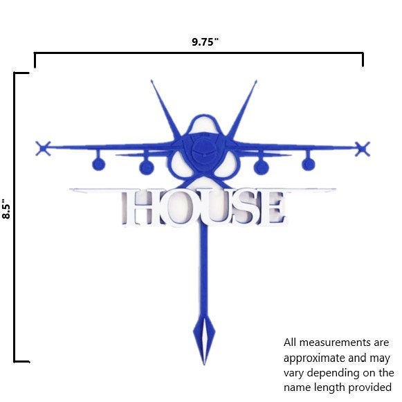 F18 Jet Fighter Top Gun Personalized Cake Topper - Etsy