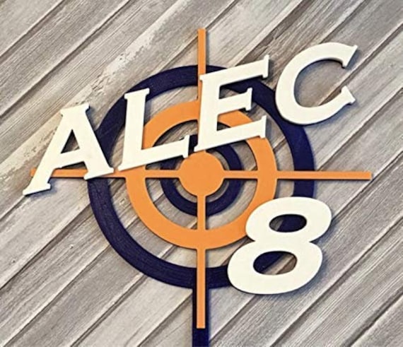 Target Personalized Cake Topper | Etsy