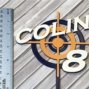 Target Personalized Cake Topper - Etsy