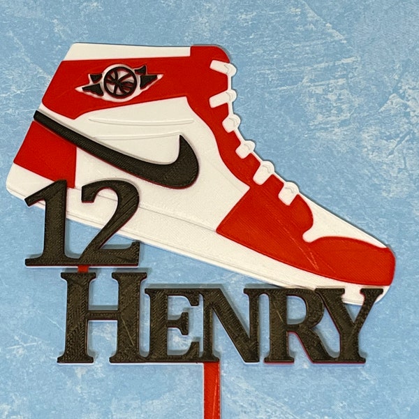 Jordan Cake Topper - Etsy