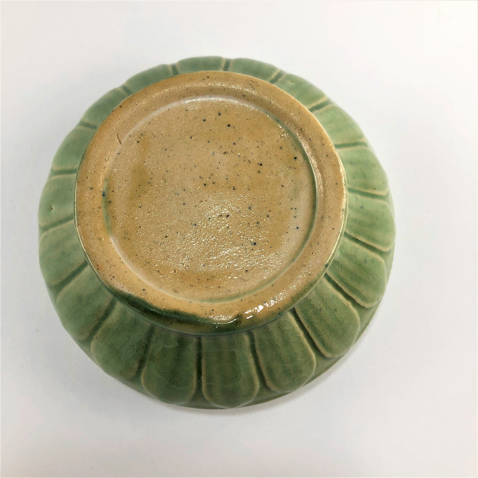 Beautiful Early 1900's Gloss Green Weller Pottery Orris Ware Arts ...