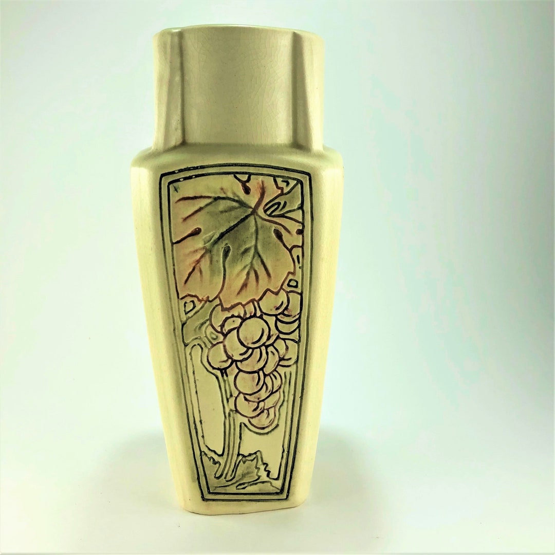 Weller Roma Vase - Grapes and Vines - Etsy