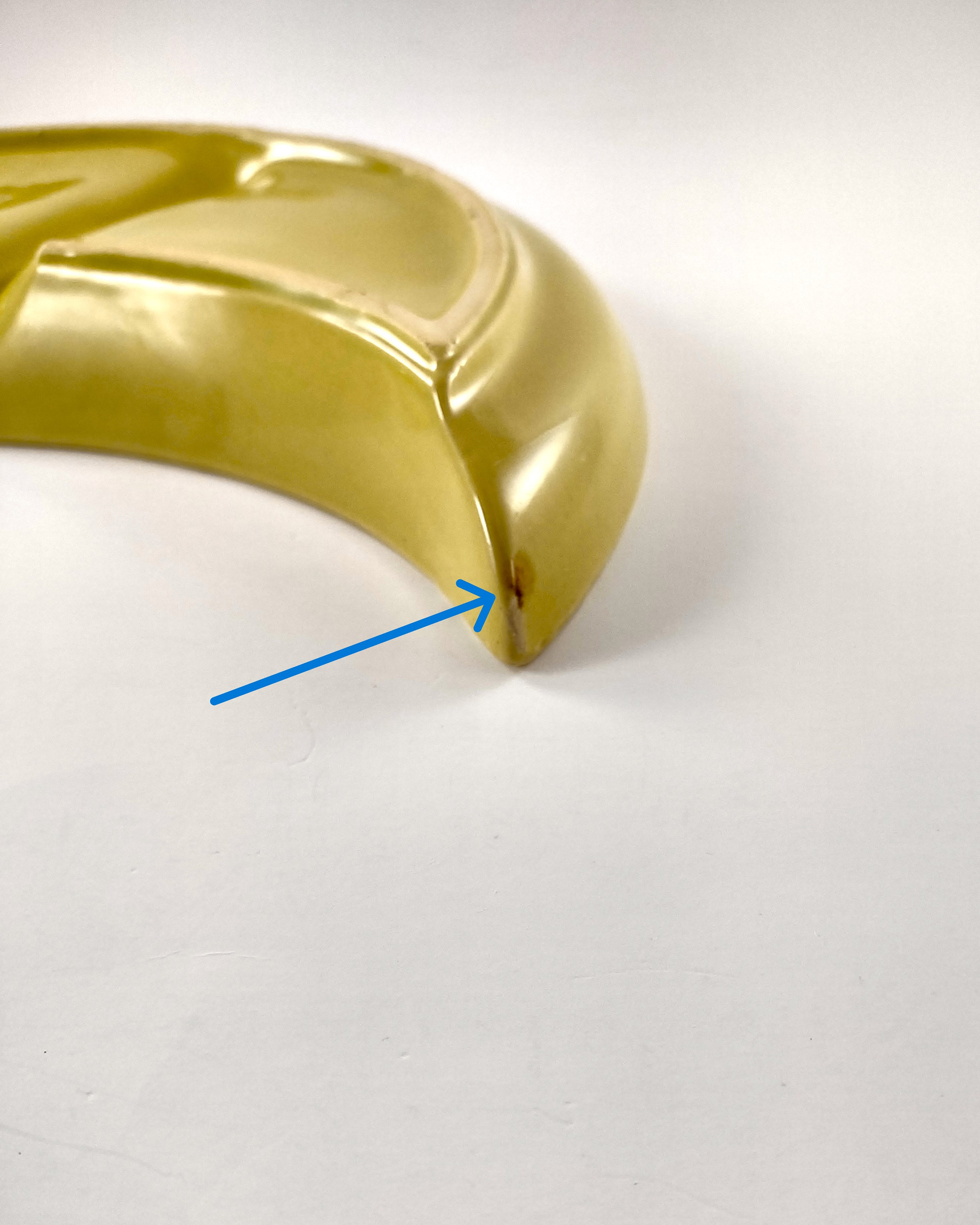 Nelson Mccoy Pottery Modern Interlocking Teardrop Serving Dishes Yin ...