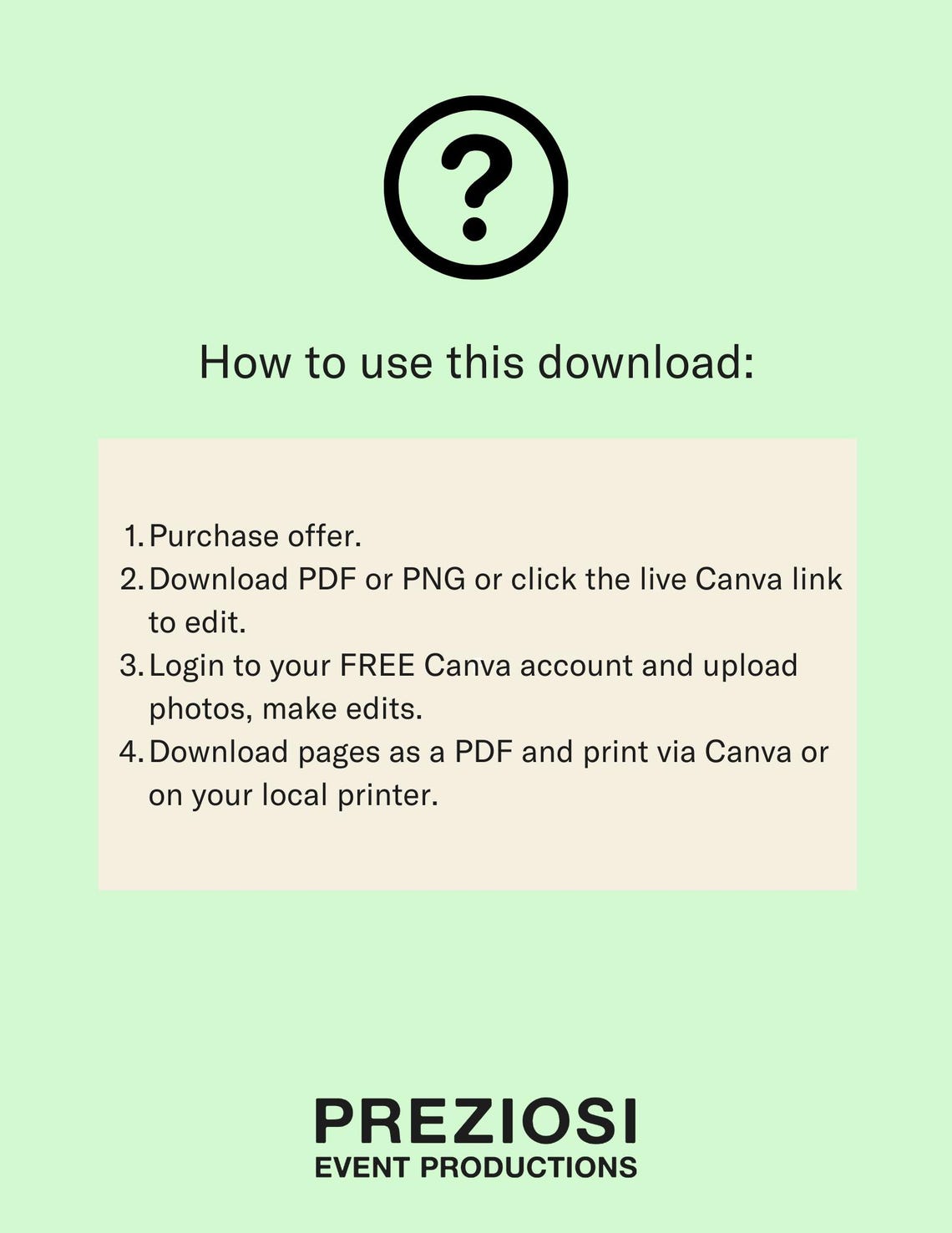 Silent Auction Templates - Etsy